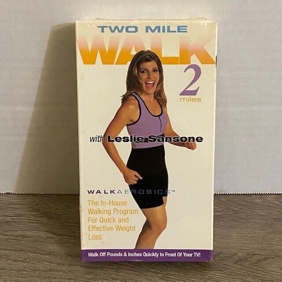 Media | Two Mile Walk With Leslie Sansone Vhs 1996 | Poshmark